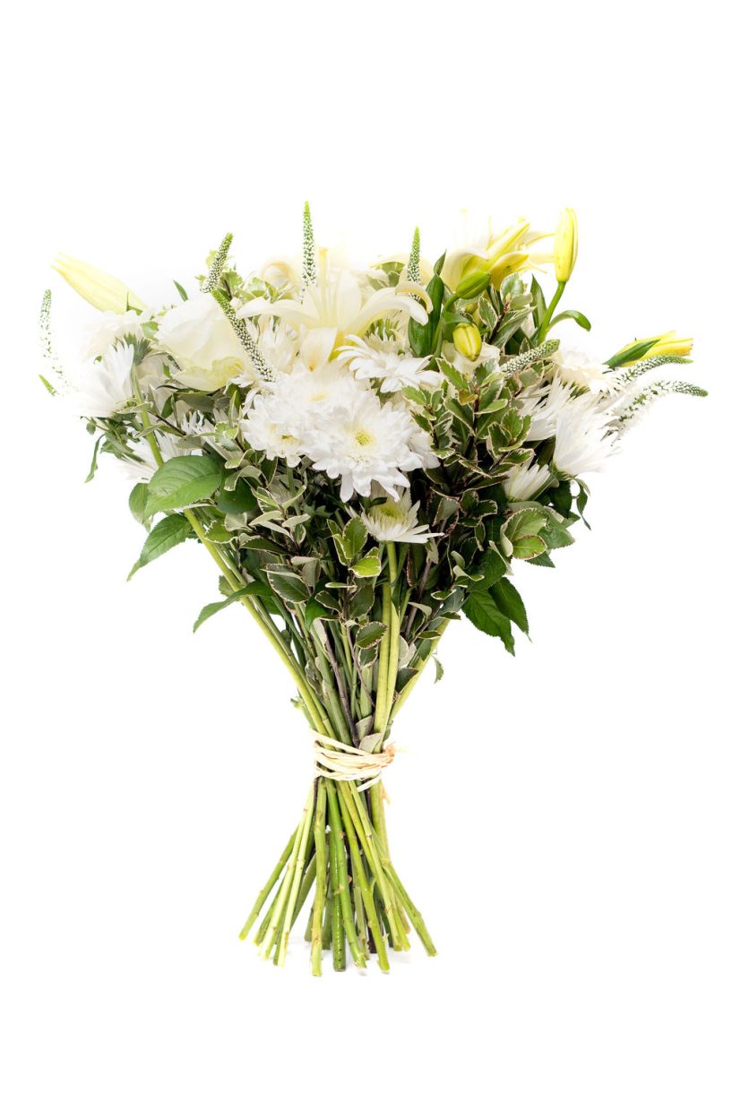 White Bunch | Petals Designer Florist and Gift Shop